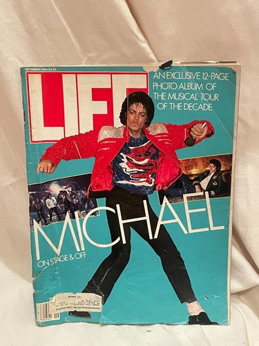 Michael Jackson LIFE Magazine September 1984 On Stage & Off Vintage ...