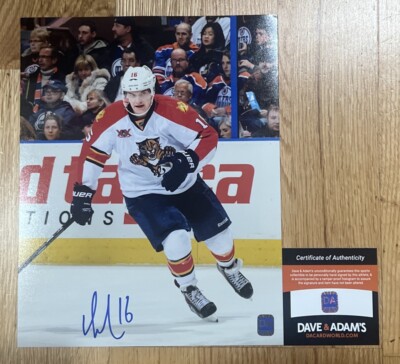 Aleksander Barkov Auto Autograph Signed 8x10 Photo DA Dave & Adam COA ...