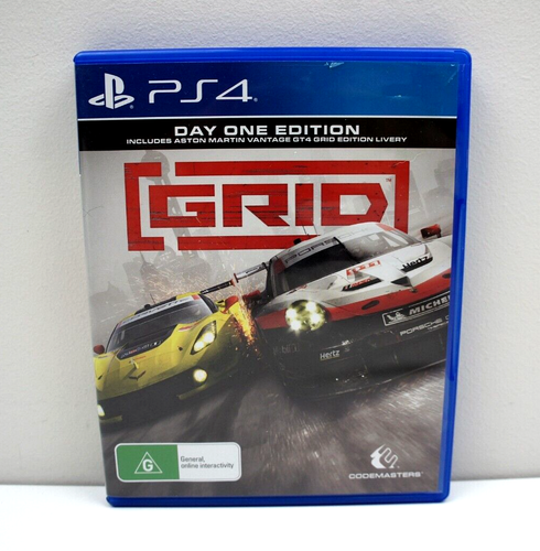 GRID Day One Edition Sony PlayStation 4 Game PS4 Complete With Manual ...