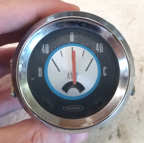 Teleflex Vintage Marine Boat Amp Gauge | eBay