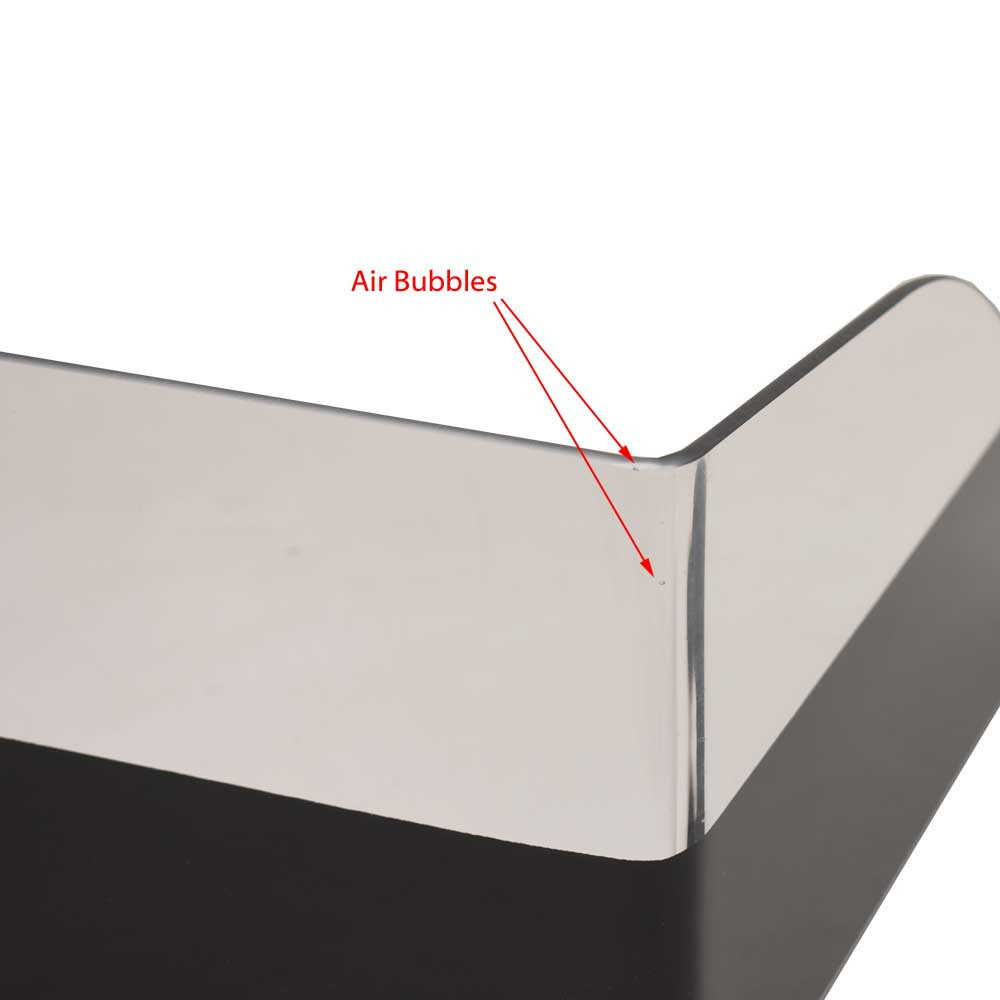 Ranger Boat Windshield 9863106 | 28 5/8 Inch Clear Black Plexiglass | eBay