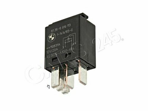 Genuine BMW E70 E70N E71 E72 Relay Change Over Contact Black OEM ...