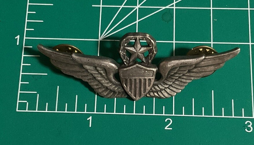ARMY MASTER AVIATOR WINGS BADGE INSIGNIA FULL SIZE | eBay