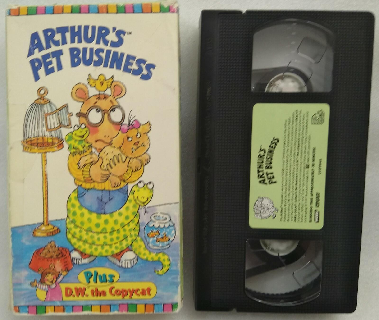 VHS Arthur - Arthurs Pet Business (VHS, 1997) 74644994834 | eBay