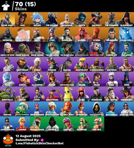 👉FN Bundle 70 I Rogue Agent • Harley Queen • Drift • griffin • Lynx ...