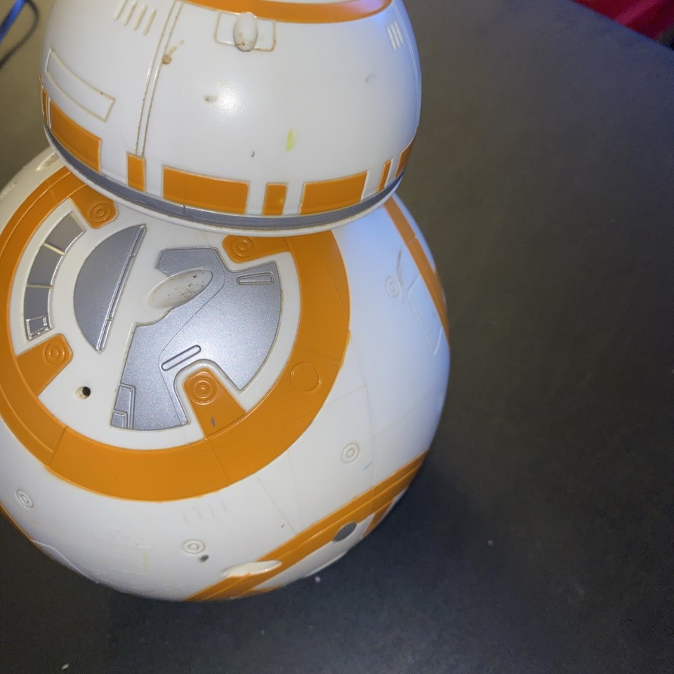 Spin Master Star Wars BB-8 Fully Interactive Hero Droid Not Tested No ...