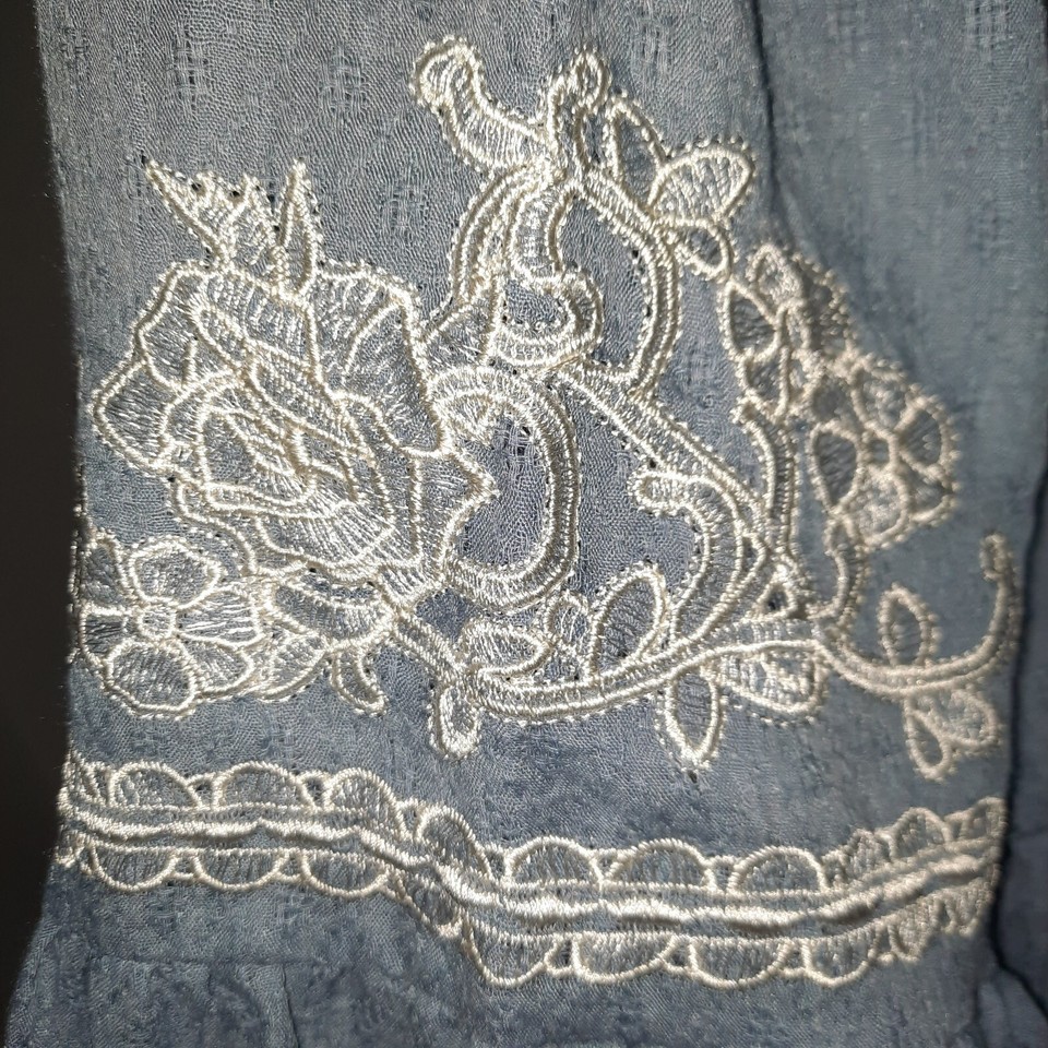 women plus: INDIGO SOUL Embroidery Bell Sleeve Top - Size 2 XL *NEW* | eBay