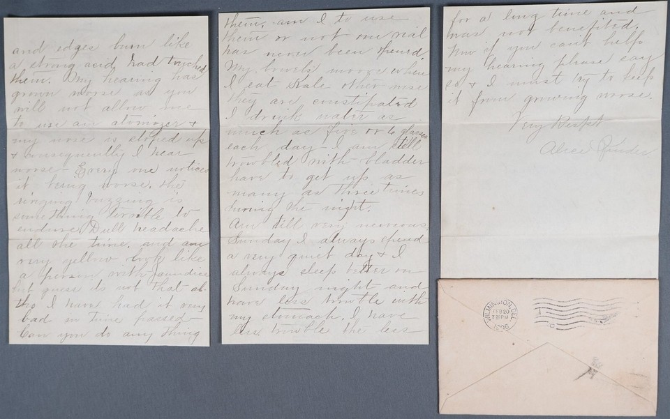 Mayfairstamps US 1906 Philadelphia & San Robles RPO Cover & Letter to ...