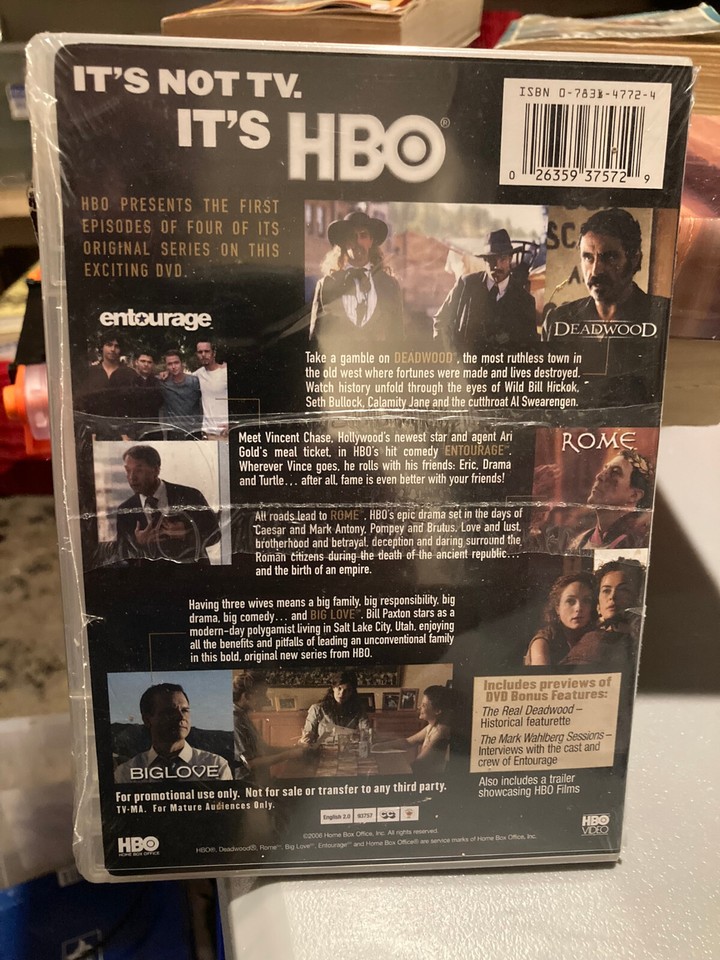 It's Not TV. It's HBO - 4 Episodes Of Shows New DVD 26359375729| eBay