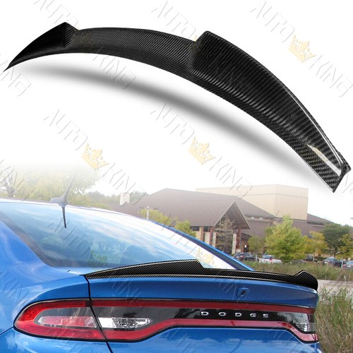 FIT 13-16 DODGE DART SEDAN V-STYLE CARBON FIBER REAR DUCKBILL TRUNK ...