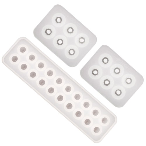 3 Pcs Jewelry Beads Molds 6mm Bead Mold Resin Craft Moulds Jewelry ...