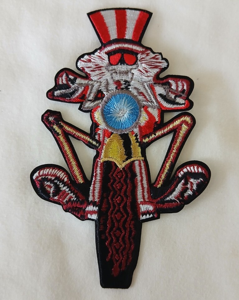 Grateful Dead Uncle Sam Motto Sam Embroidered Patch Licensed Dead Head Biker | eBay