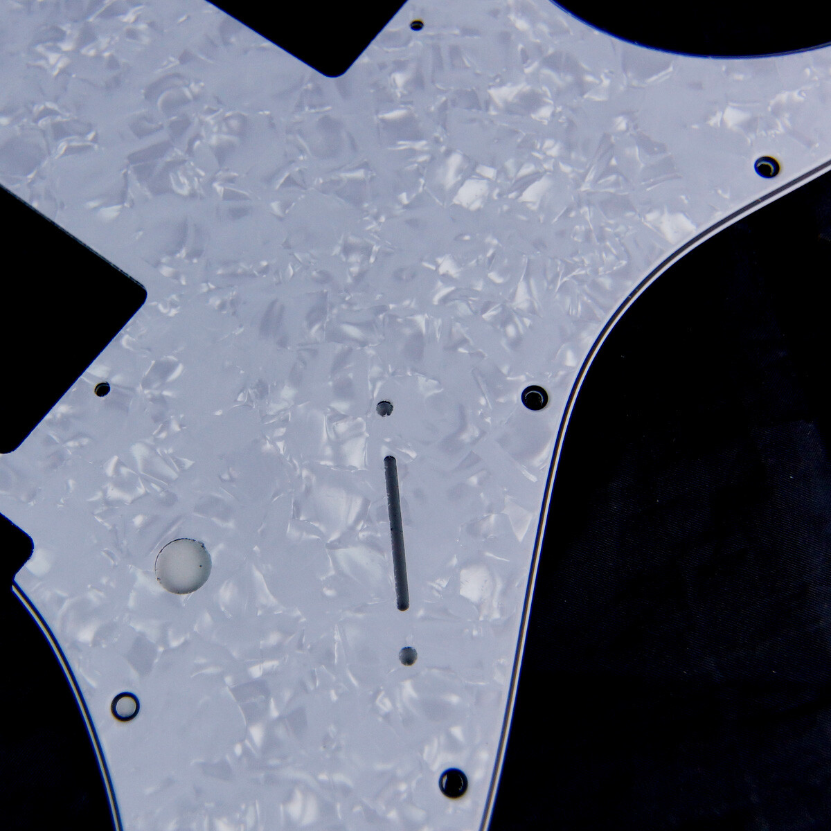 Custom Guitar Pick Guard for Ibanez RG 350 DX , 2-Pickup,4 ply White ...
