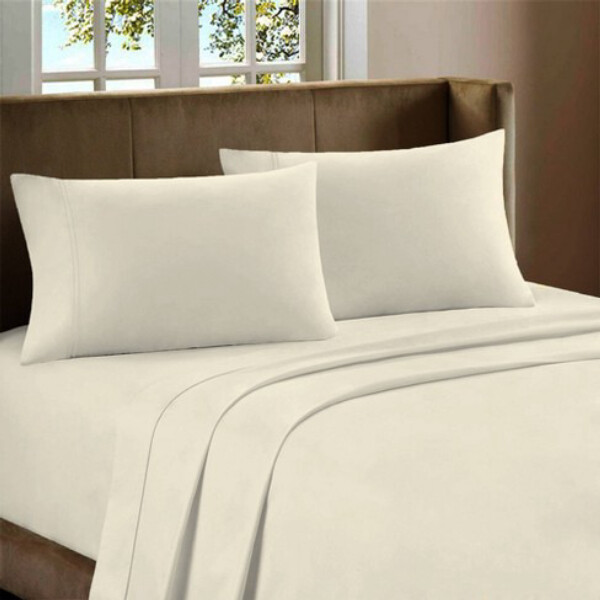 Hotel Collection Queen Flat Sheet 800 Thread Count Color Ivory NIP | eBay