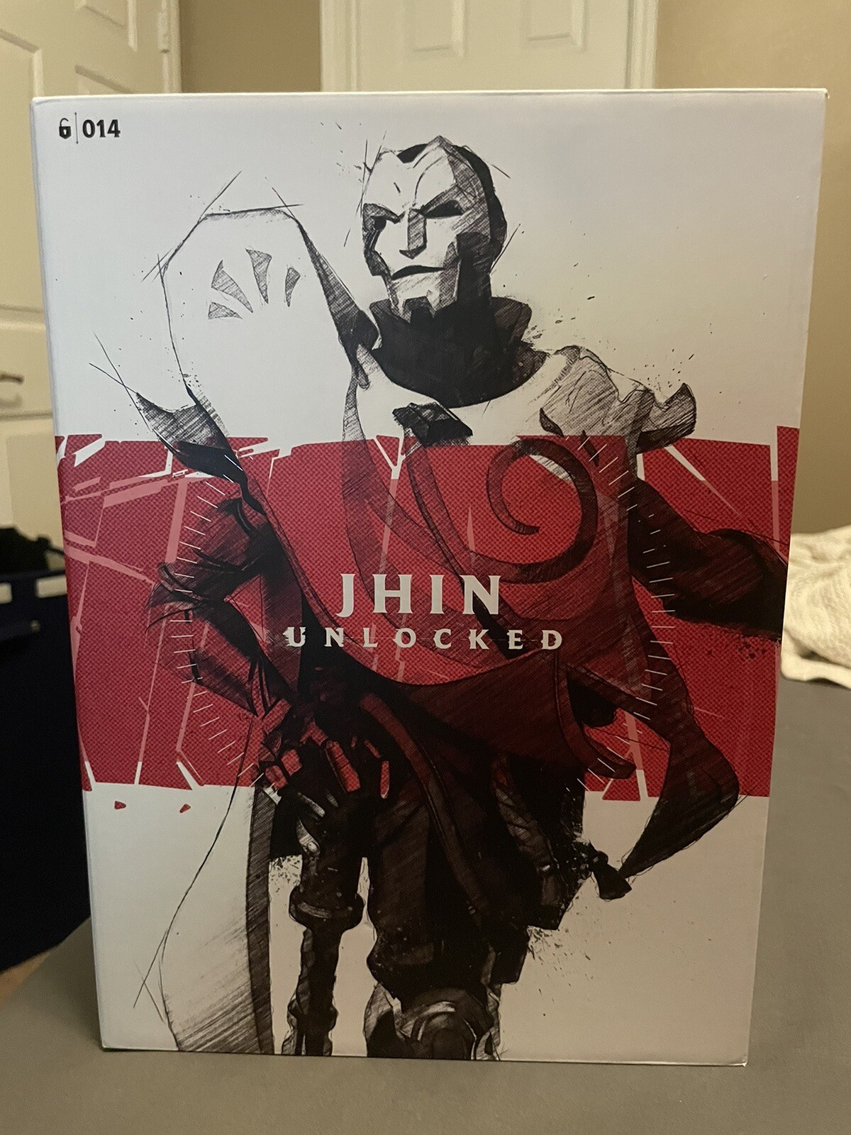 LOL League of Legends Khada Jhin Statue Figure Base Stand | eBay