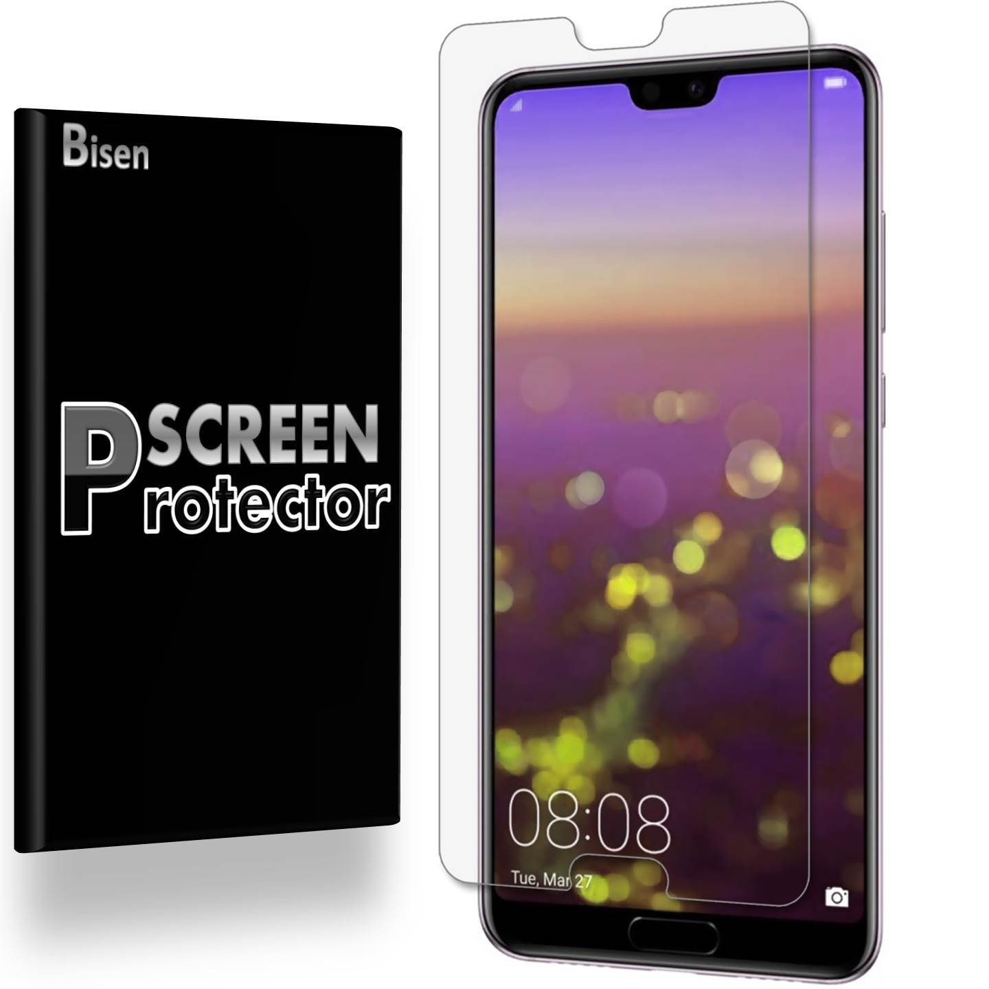[4-PACK BISEN] HD Clear Screen Protector Guard Shield Saver For Huawei ...