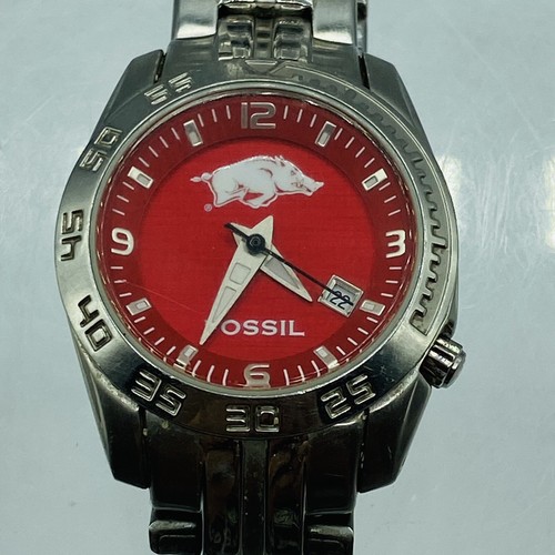 FOSSIL Women’s University of Arkansas Razorbacks College Watch with New ...