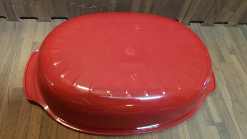 11924 KitchenAid Red Microwave Steamer/Cookware Set With Strainer & Lid ...