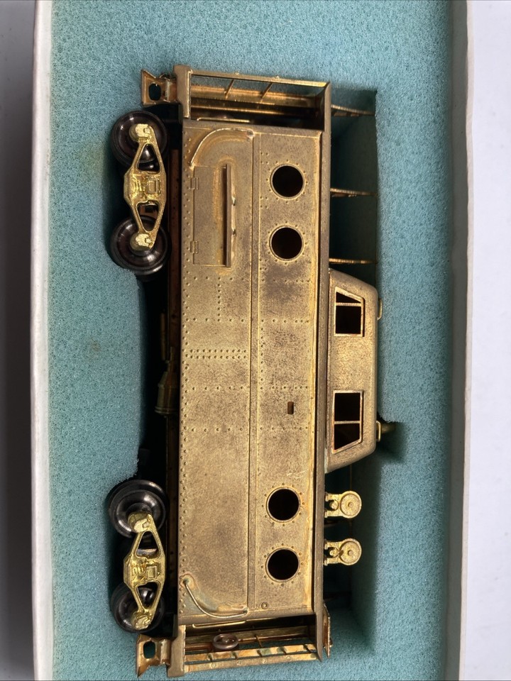 Alco Models HO Scale Unpainted Pennsylvania PRR N-5c BRASS Caboose #X ...