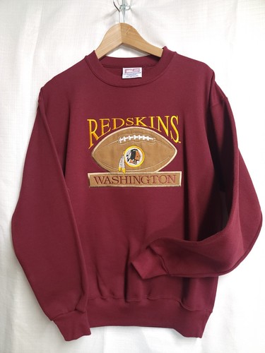 Vintage Crable Sportswear CS Washington Redskins Sweater Burgandy Gold ...