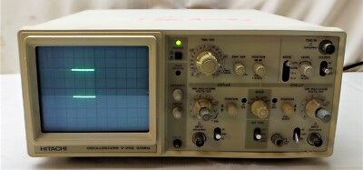 HITACHI OSCILLOSCOPE V-252 20MHz. | eBay