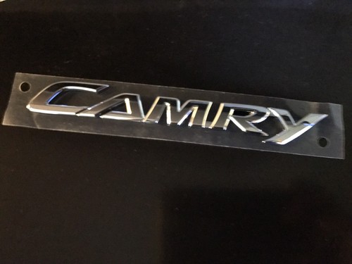 2012-2014 TOYOTA CAMRY REAR TRUN LID EMBLEM PLATE OEM (75442-06190) | eBay