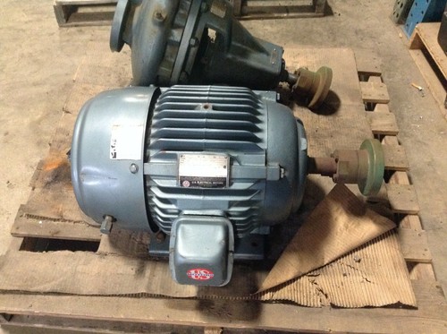 U.S Electrical Motors C04-6792A-M Motor 15 HP 460 V 1750 RPM 284U JAD ...