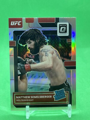 2023 PANINI DONRUSS OPTIC UFC MATTHEW SEMELSBERGER RATED ROOKIE RC ...