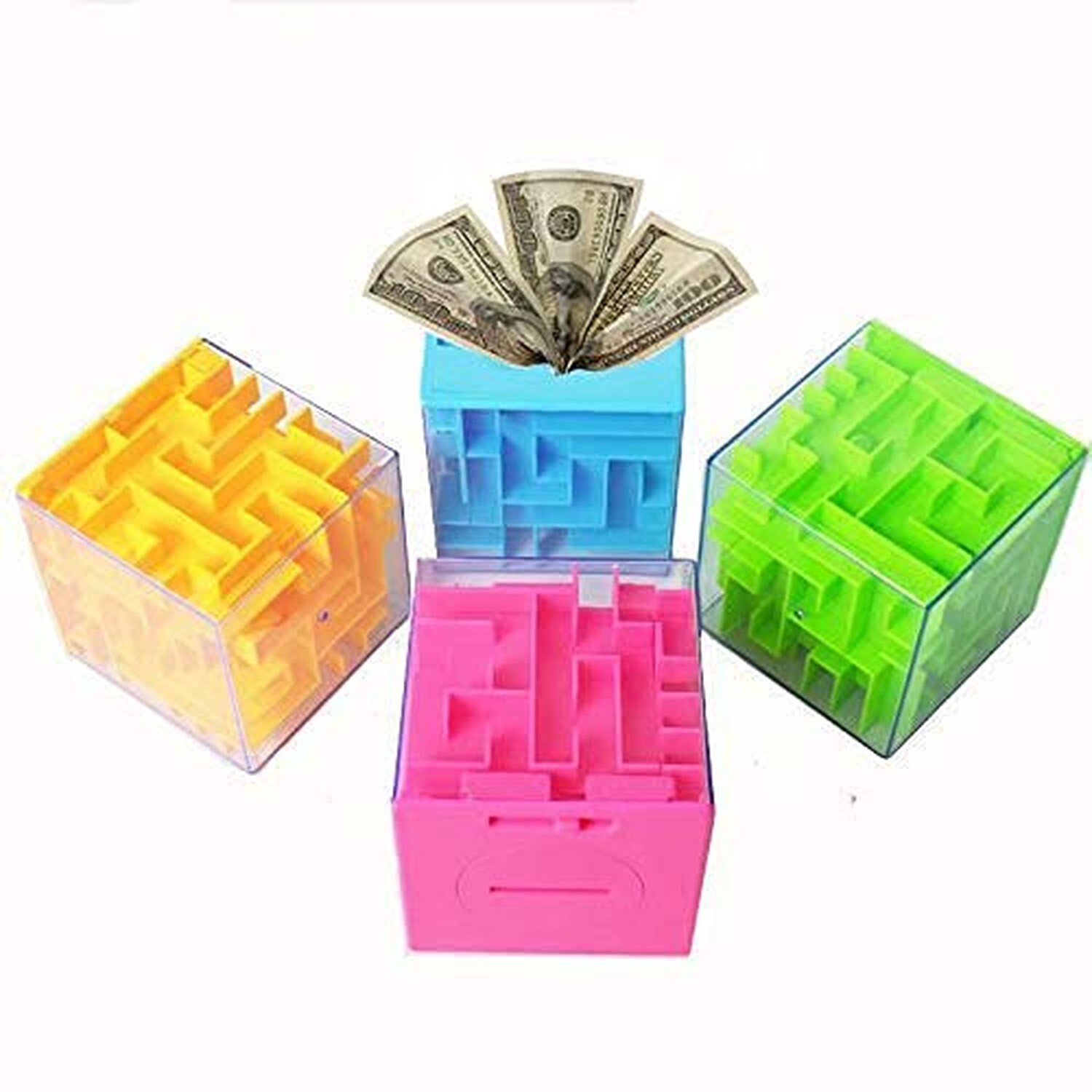 Marstoy Money Maze Puzzle Box, Money Holder Puzzle Gift Money Puzzle ...