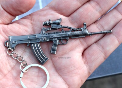 Mini gun QBZ95 95 Automatic Rifle full metal keychain toy gift 8cm | eBay