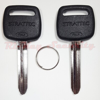 2x New Non-Transponder Ignition Blank Keys For Toyota Vehicles TR47 ...