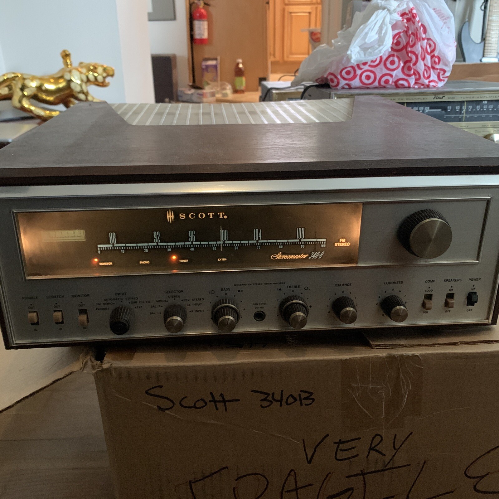 Scott Model 340B FM Stereo Receiver | eBay