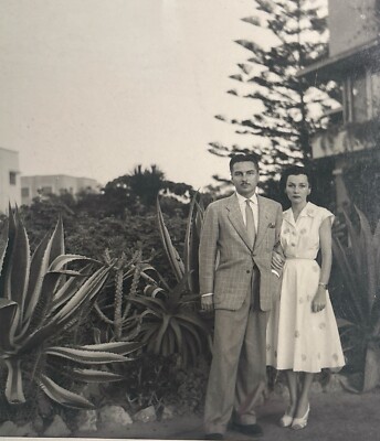 Original Egypt Ismail Sherine & Princess Fawzia Big Photo | eBay