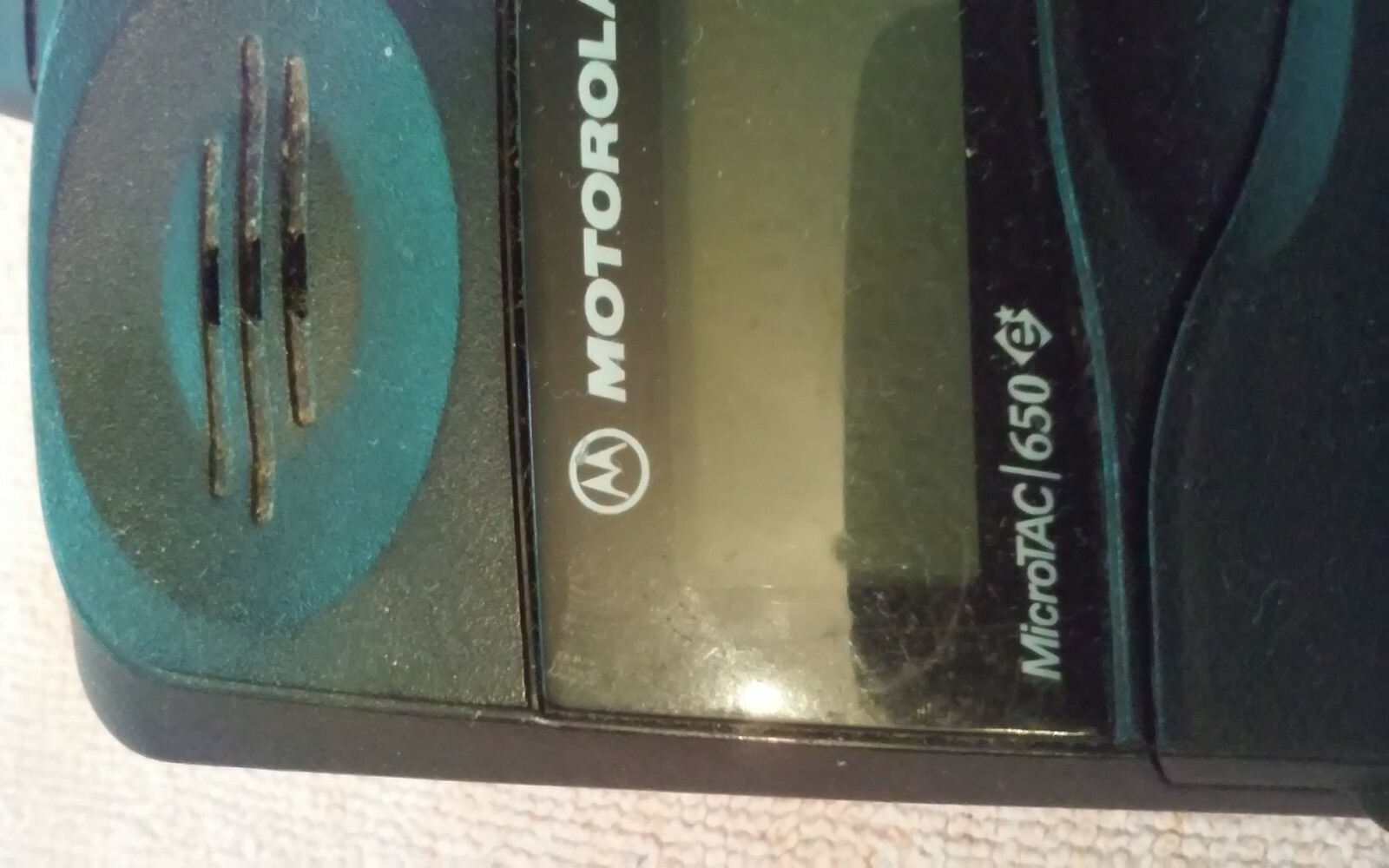 MOTOROLA CELL PHONE MicroTac 650 Flip Cellular Telephone Charger ...