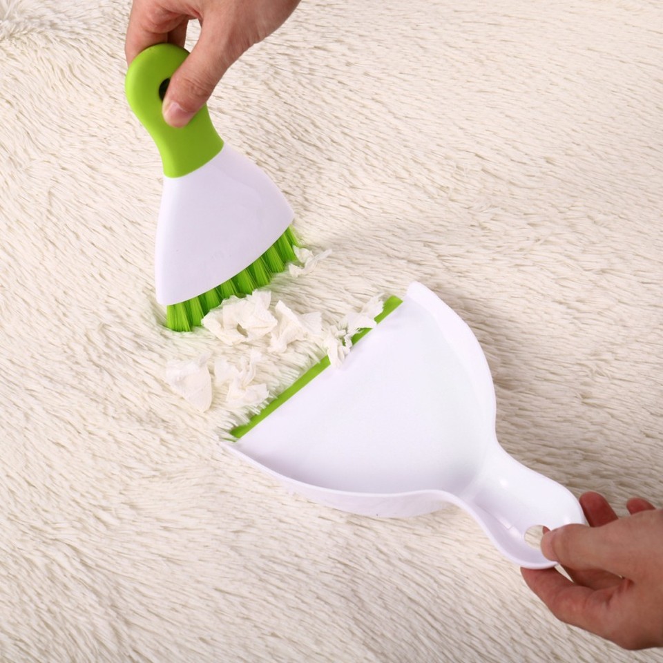 Litter Brush Small Sweeper and Dust Pan Mini Broom Dustpan Set Clean | eBay