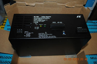 Eaton Cutler Hammer PSS300E / PSS1041A Switch Mode Power Supply 300W ...