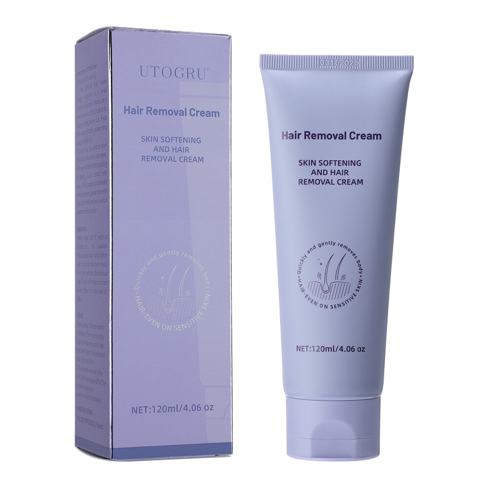 Permanent Hair Removal Cream Painless Stop Hair Growth Inhibitor ...