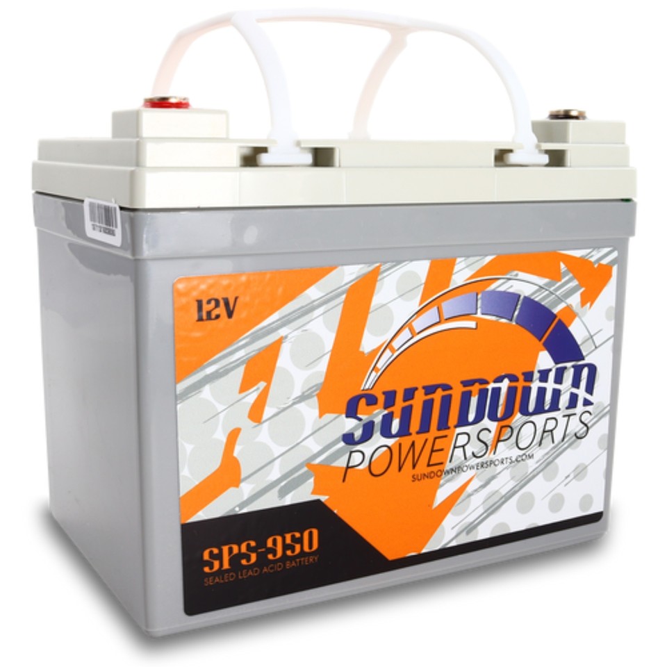 Sundown Powersports 950 Amp 12 Volt 35aH AGM Battery SPS-950 | eBay