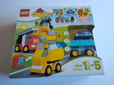 Duplo 10816 My First Vehicles - Complete & Boxed | eBay