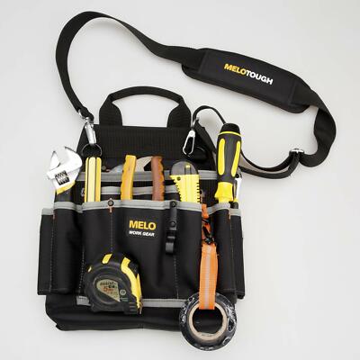 Melo Tough Professional Tool Pouch Shoulder Tool Carrier with Multiple ...