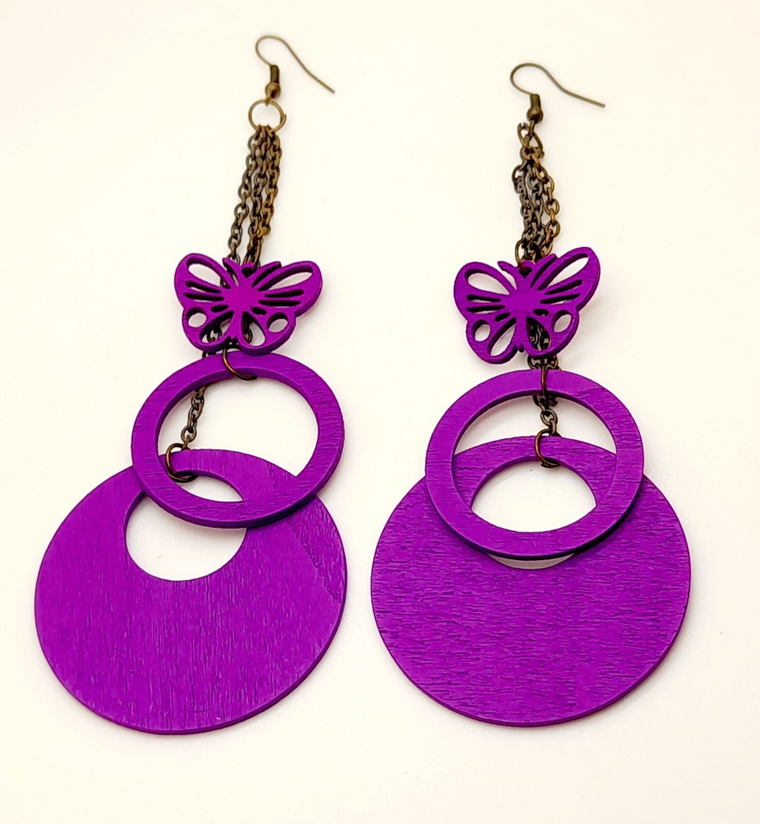 Boho Butterflies Purple