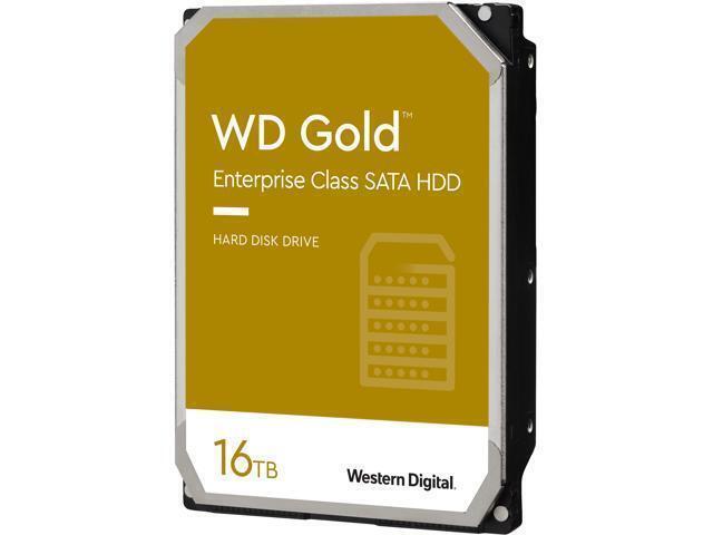 Western Digital WD Gold (7200RPM, 3.5", SATA III, 512MB Cache) 16TB ...