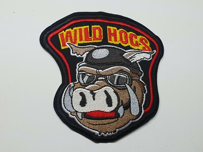 Wild Hogs iron on or sew on club Patch Movie club logo Del Fuegos 2007 ...