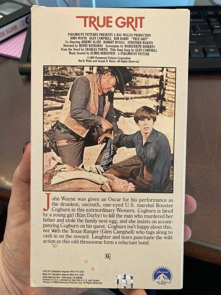 True Grit (VHS) 97360683332 | eBay