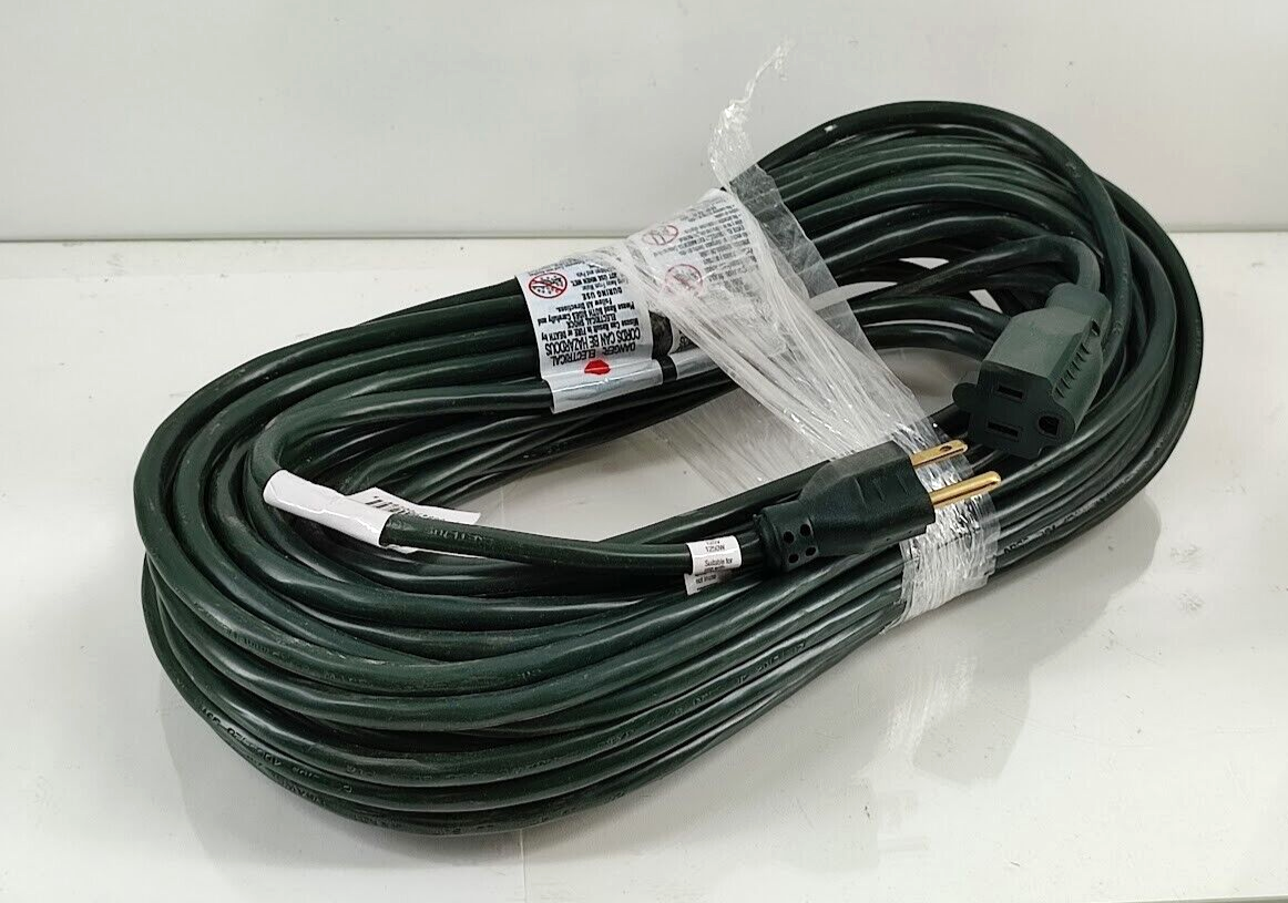 HDX 75 ft. 16/3 Gauge Indoor/Outdoor Landscape Extension Cord 10 Amp ...