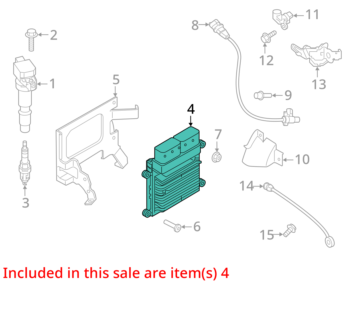 2020 Santa Fe Engine Computer Control Module ECU 109K Miles OE ...