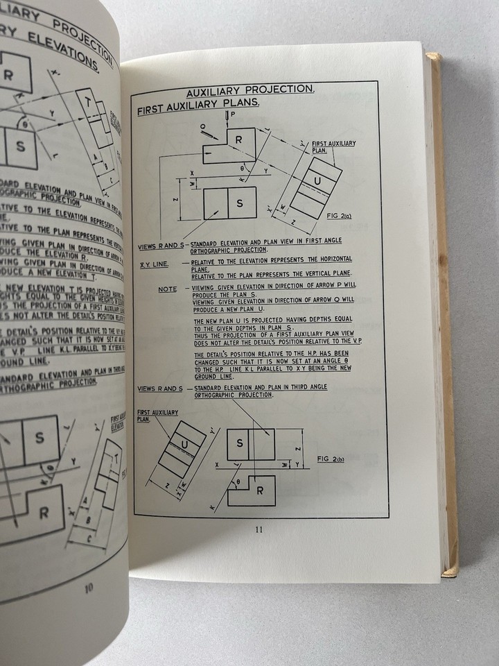 Vintage 1966 Engineering Drawing 2 With Worked Examples F. Pickup Book ...