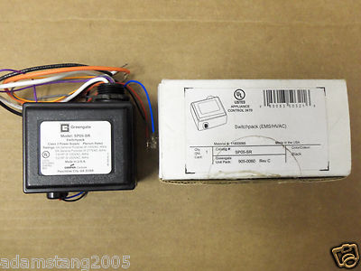 NEW GREENGATE COOPER SP05-SR SWITCHPACK CLASS 2 POWER SUPPLY 120/277V ...
