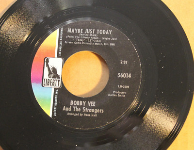 BOBBY VEE AND THE STRANGERS---MAYBE JUST TODAY (1968) | eBay