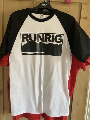 Runrig Logo T Shirt New Med | eBay